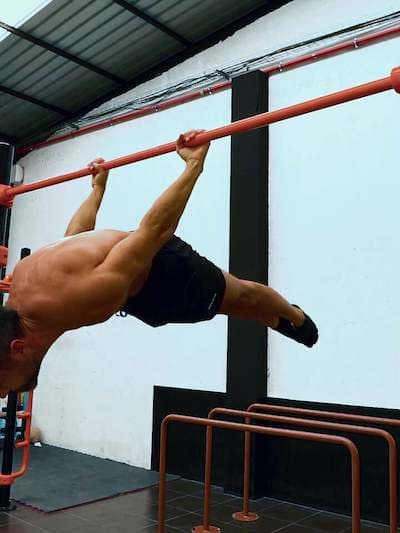 Back lever - Exercise level intermediate